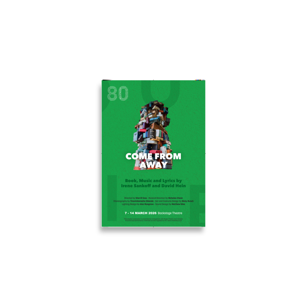 'Come From Away' - A2 Poster - Mountview Academy of Theatre Arts